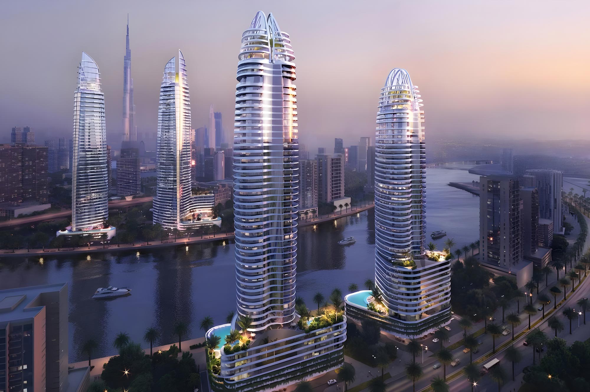 DAMAC Canal Crown in Business Bay Dubai - Everluxe Real Estate Dubai